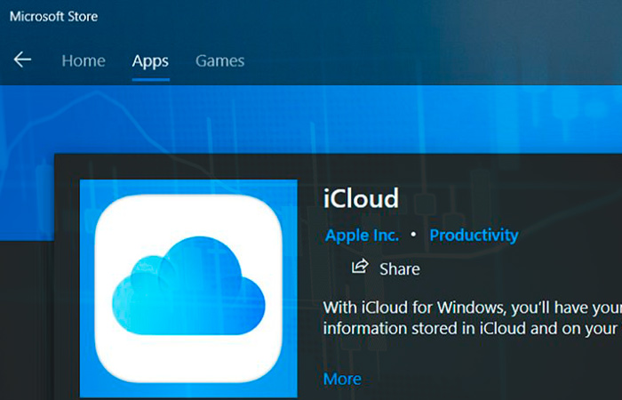La aplicación de iCloud para Windows 10 llega a la Microsoft Store