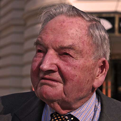 ¿Quién era David Rockefeller?